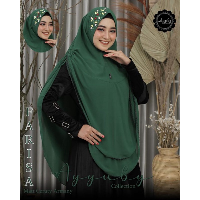 Khimar Kayla เชือกจัมโบ้ 2 ชั้นไม่มีสายคล้องคอสําหรับสัตว์เลี้ยง - ayla ...