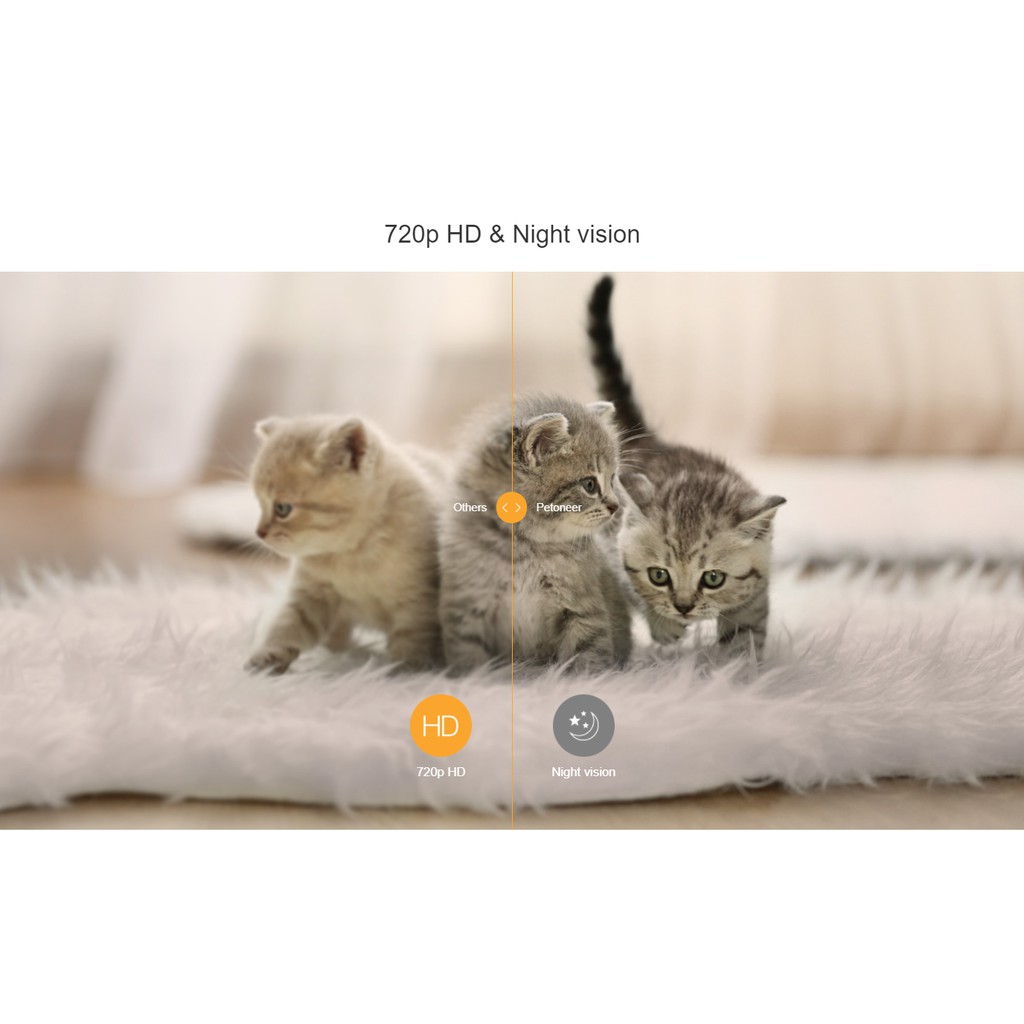 Petoneer Nutri Vision (PF002) เครื่องให้อาหารสัตว์เลี้ยงแบบอัตโนมัติแบบเสียบปลั๊ก ความจุ 3.7ลิตร ...