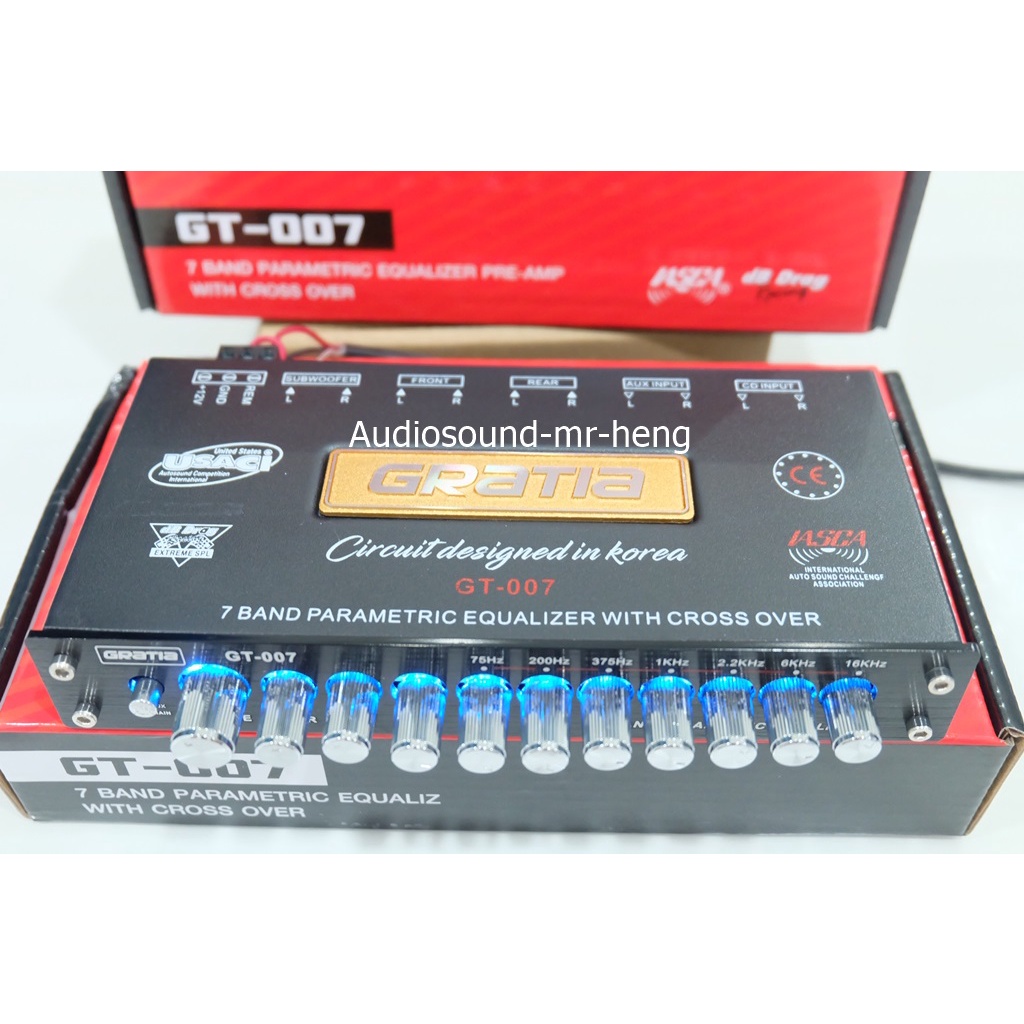 ปรีโมรุ่นท๊อป 7แบน GRATIA GT-007 โมแท้เปลี่ยนอะไหล่งานแบรนชั้นนำ - hengza002 - ThaiPick