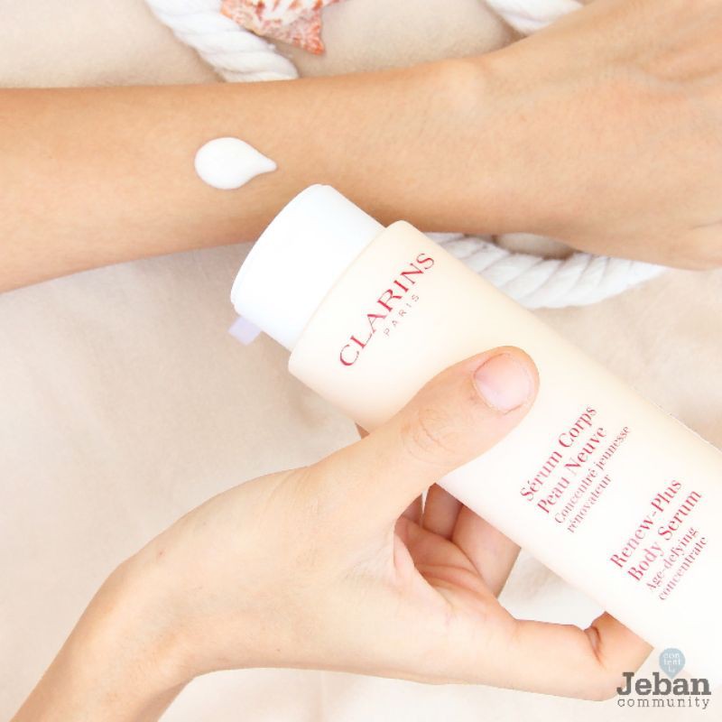 สินค้าขายดีบอดี้เซรั่มกลิ่นแป้งเด็กตัวดัง Renew Plus Body Serum Clarins ...