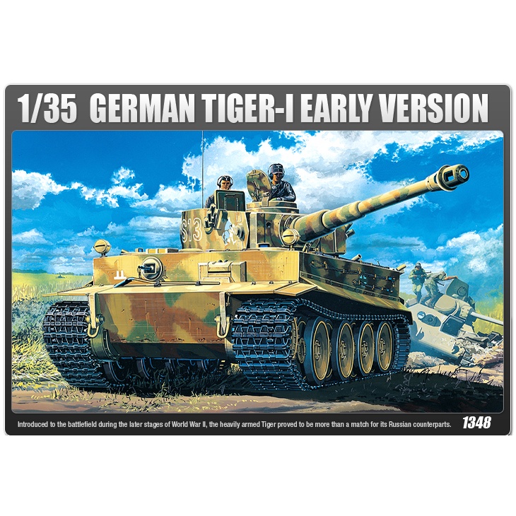 Academy 13239 TIGER-I EARLY VERSION 135 - konrakmodel - ThaiPick