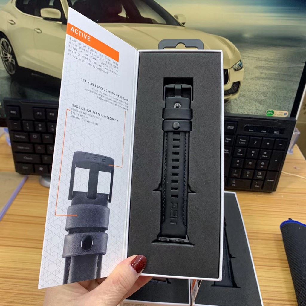 UAG Watch Strap Urban Armor Gear UAG Active Leather Band Strap For ...