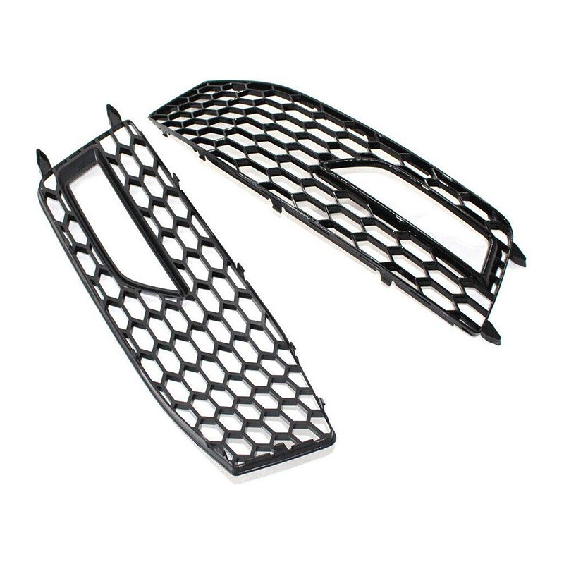 Front Bumper Mesh Grill Fog Lamp Grille Cover Trim Only - tiarma.th ...