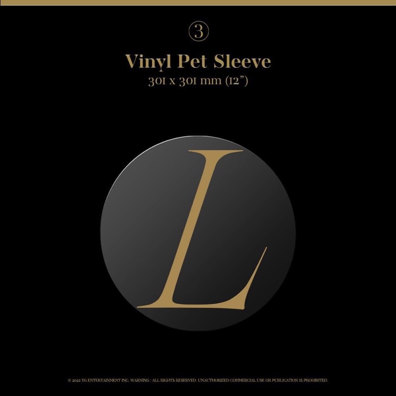 LISA LALISA GOLD VINYL LP SPECIAL LIMITED EDITION แผ่นเสียง สีทอง ...