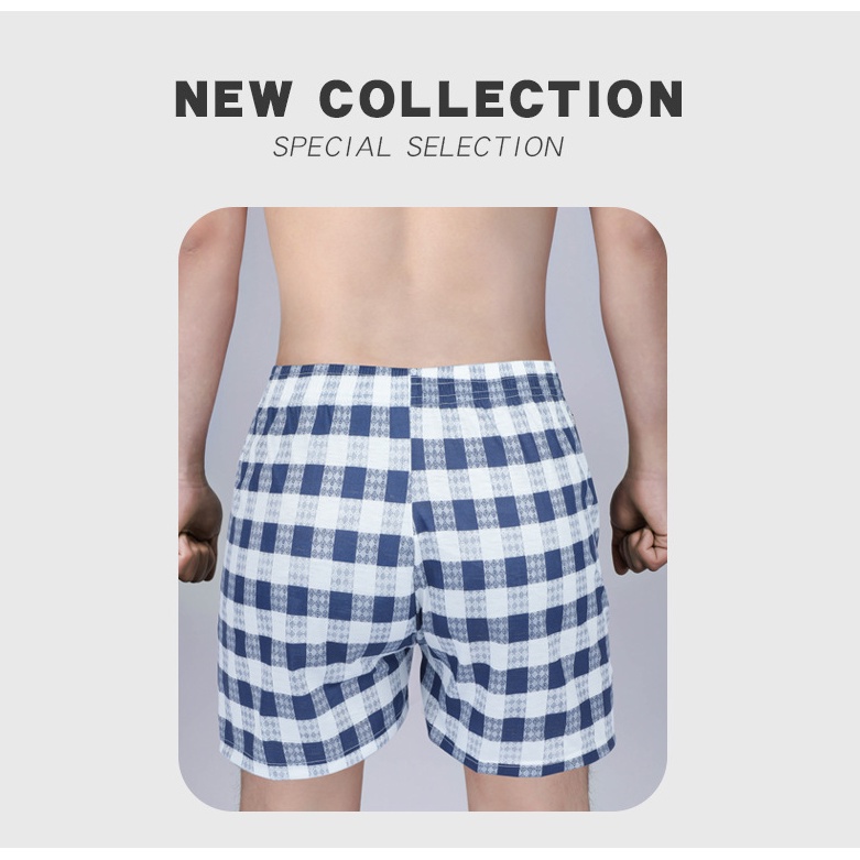 บ๊อกเซอร์ Boxer ลายใหม่ L-2XL แบร์น UOKIN เนื้อผ้านิ่ม ใส่สบาย เกรดพรีเ ...