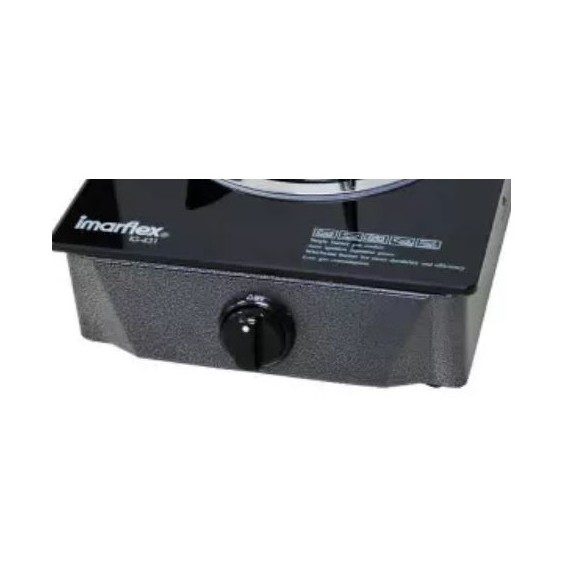 IMARFLEX เตาแก๊สหัวเดี่ยวหน้ากระจก หัวทองเหลือง รุ่น IG-431 สินค้ารับประกัน 1 ปี - imarflex ...