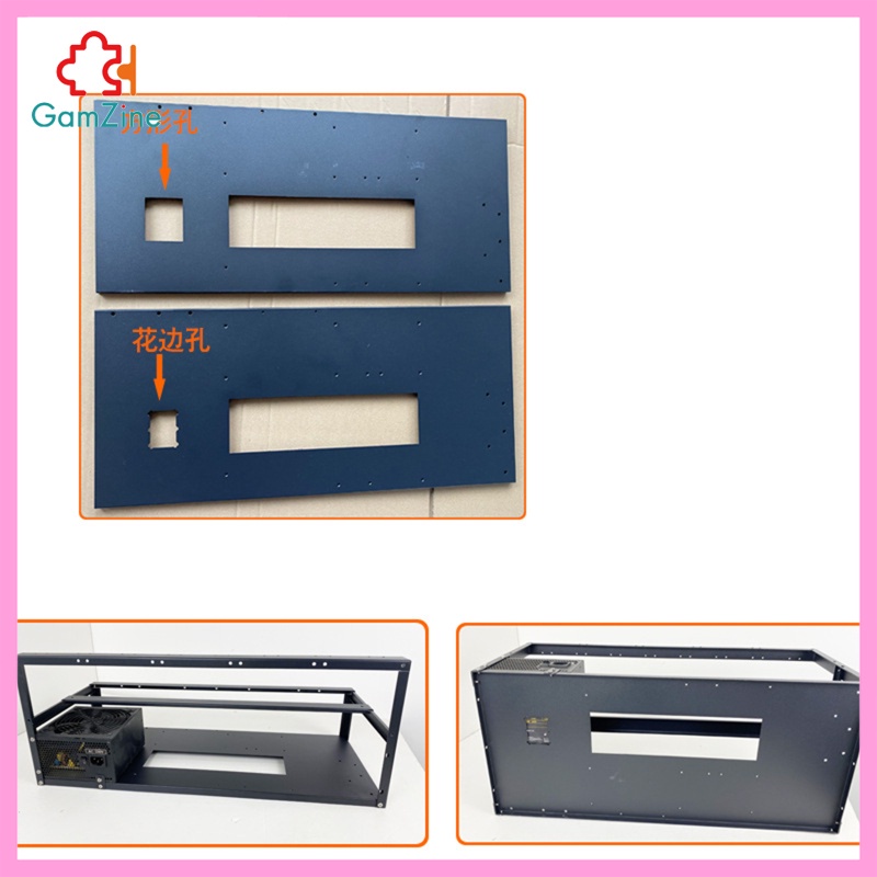 [high quality] 6/8 GPU Mining Rig Frame Rack Open Air GPU Card Case ...