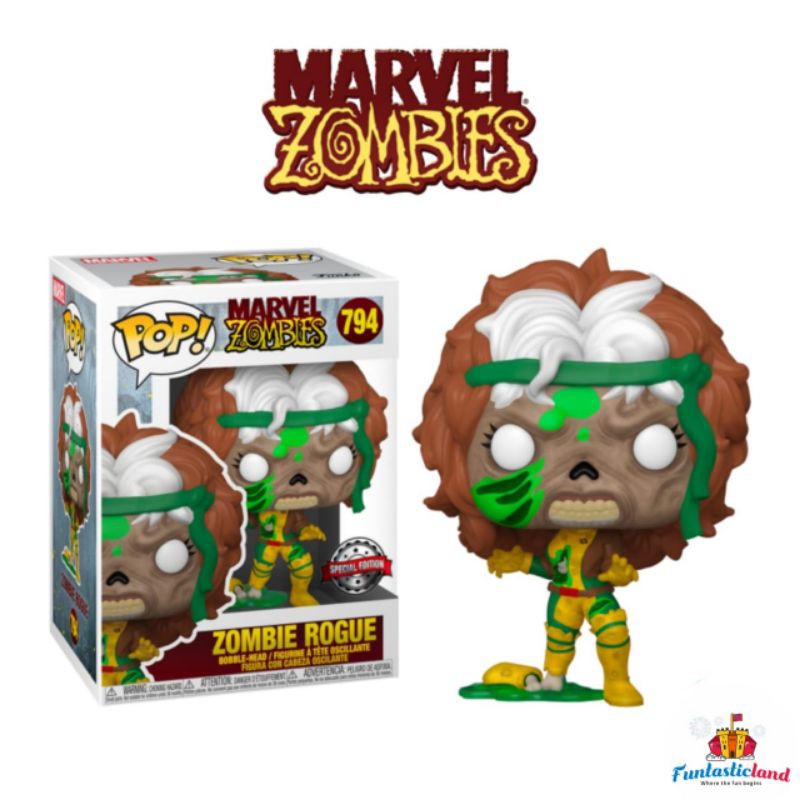 ของแท้ Funko Pop Marvel Zombies - Zombie Rogue รองเท้าผ้าใบลําลอง ...