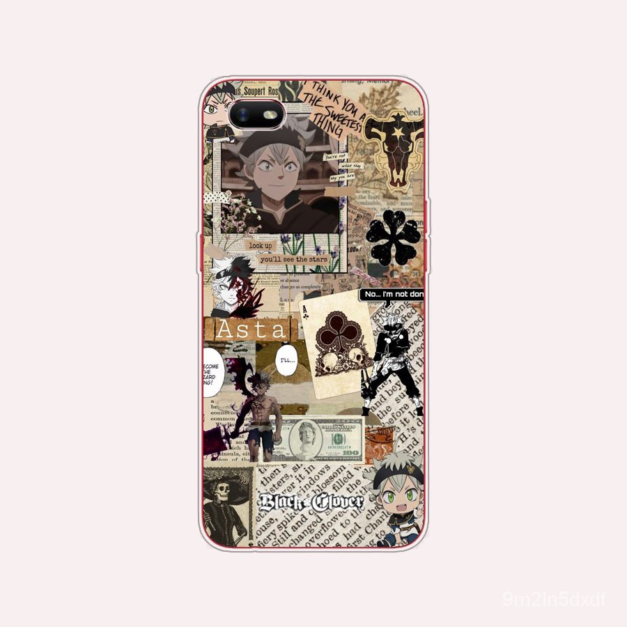 insGambar Anime Clover Hitam for oppo a1k ，oppo a77 ，oppo F1 plus ，oppo ...