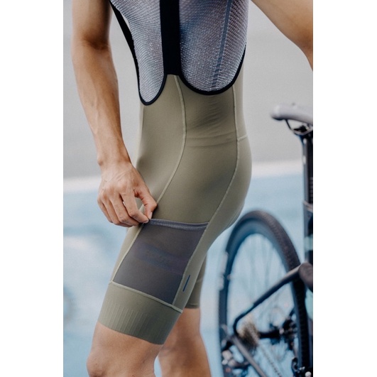 กางเกงเอี๊ยมขาสั้น ROUTE Cycling Bib Short New Collection มี 3 สี เป้า ...