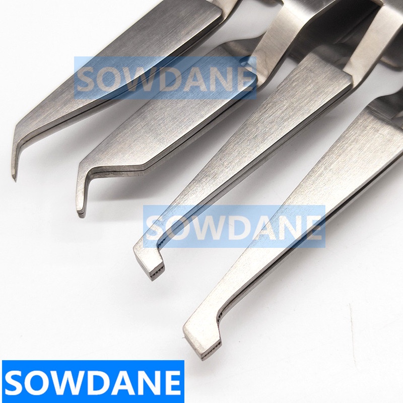 3 pcs Dental Orthodontic Bracket Buccal Tube Bonding Tweezer Holder ...