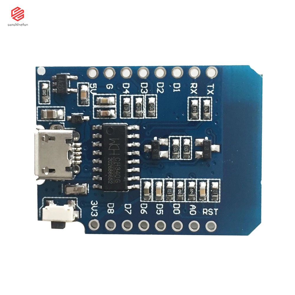 1 Mini - Esp 8266 Esp 12 Nodemcu Dev - Kit Wifi แผ่นบอร์ดโมดูลเชื่อมต่อ ...
