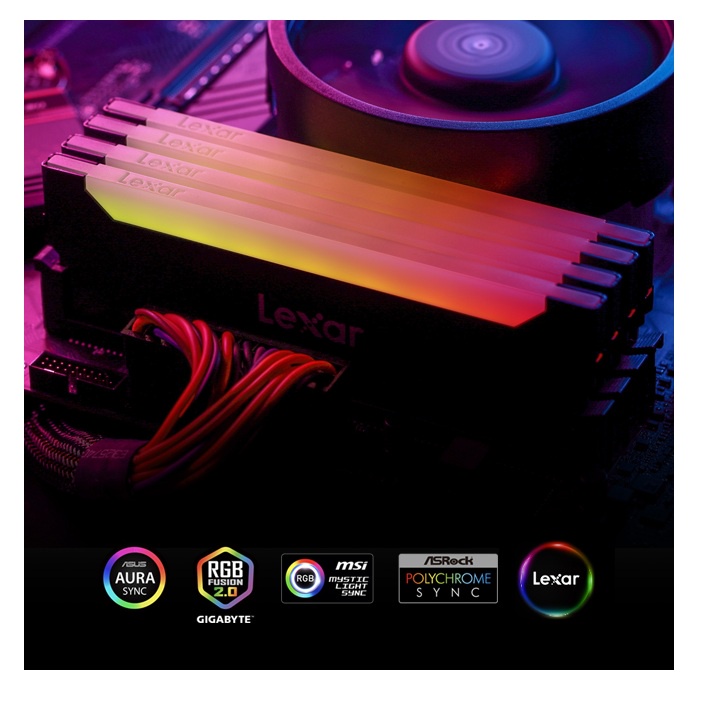 Lexar Hades RGB DDR4 16GB (8GBx2) RAM DDR4 3600MHz FOR PC | Shopee Thailand