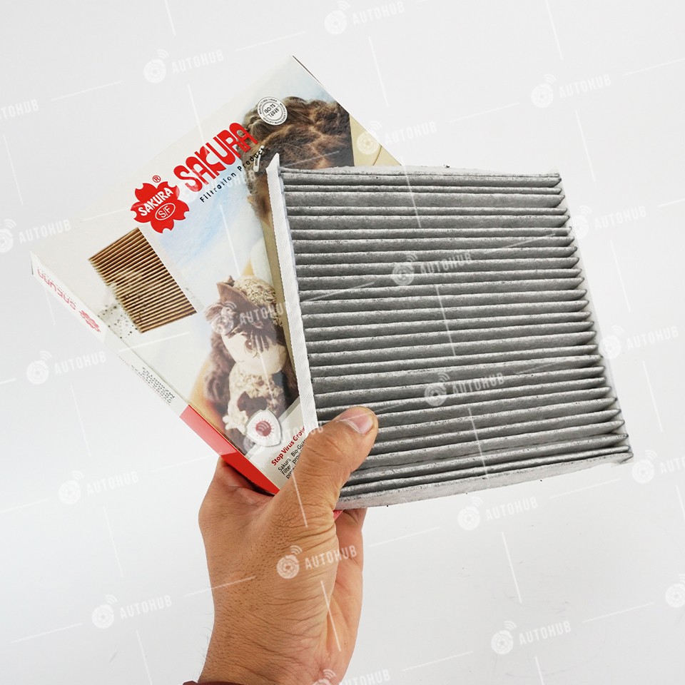 SAKURA BIO GUARD กรองแอร์ป้องกันแบคทีเรีย ไวรัส และ PM2.5 สำหรับรถ ...