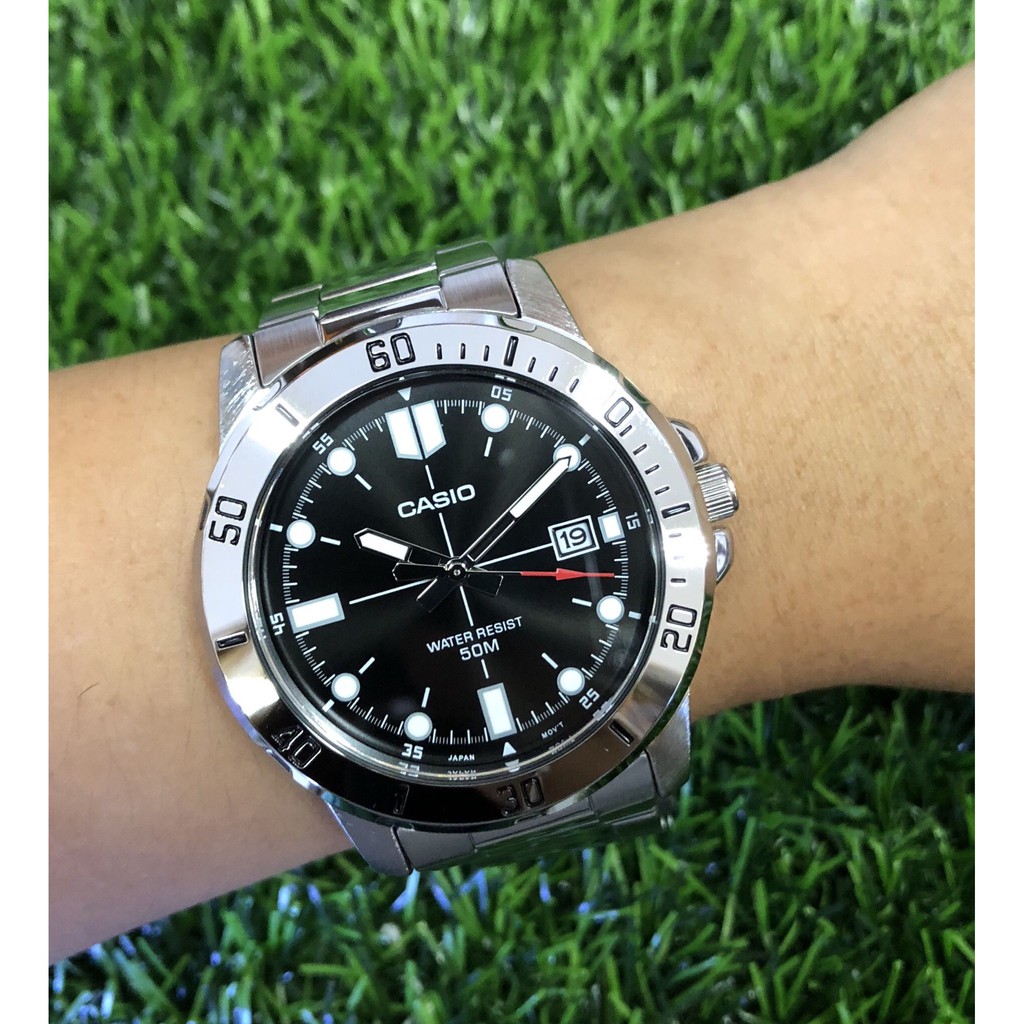 Casio แท้ มีประกัน รุ่น MTP-VD01D-1EVUDF นาฬิกาข้อมือชาย สินค้าใหม่ของ ...
