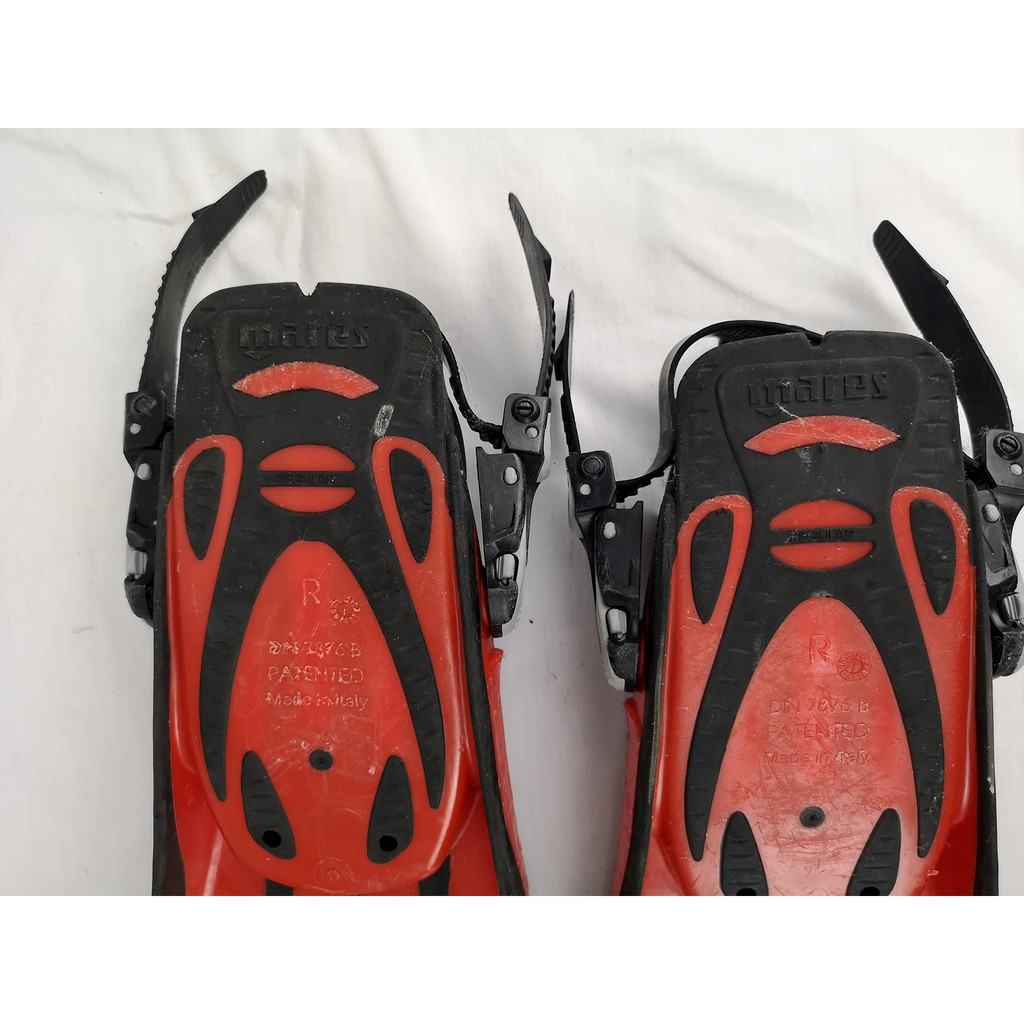 ราคาแบ่งกันใช้ ตีนกบ ดำน้ำ scuba Fins Mares Excel Plus สีแดง ขนาด ...