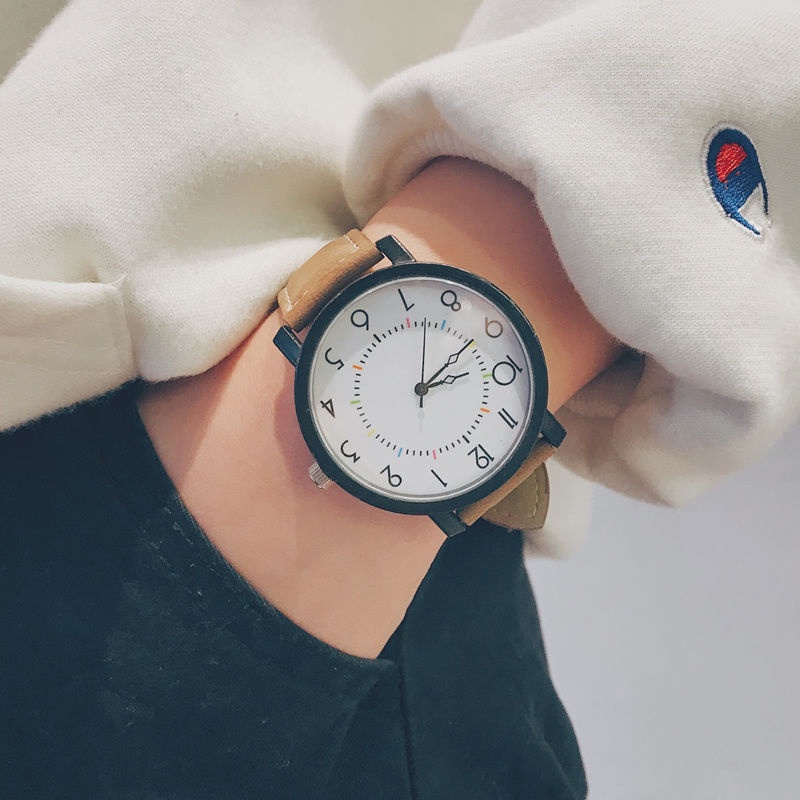 นาฬิกาข้อมือลําลอง รุ่น Tik Tok Junior High School แบบเรียบง่าย สไตล์ ...