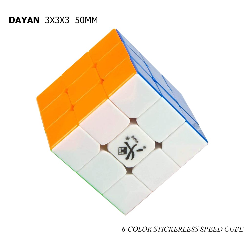 รูบิค Dayan 3x3x3 50mm 6-color Speed Cube อย่างดีหมุนลื่น Rubik 3x3x3 ...