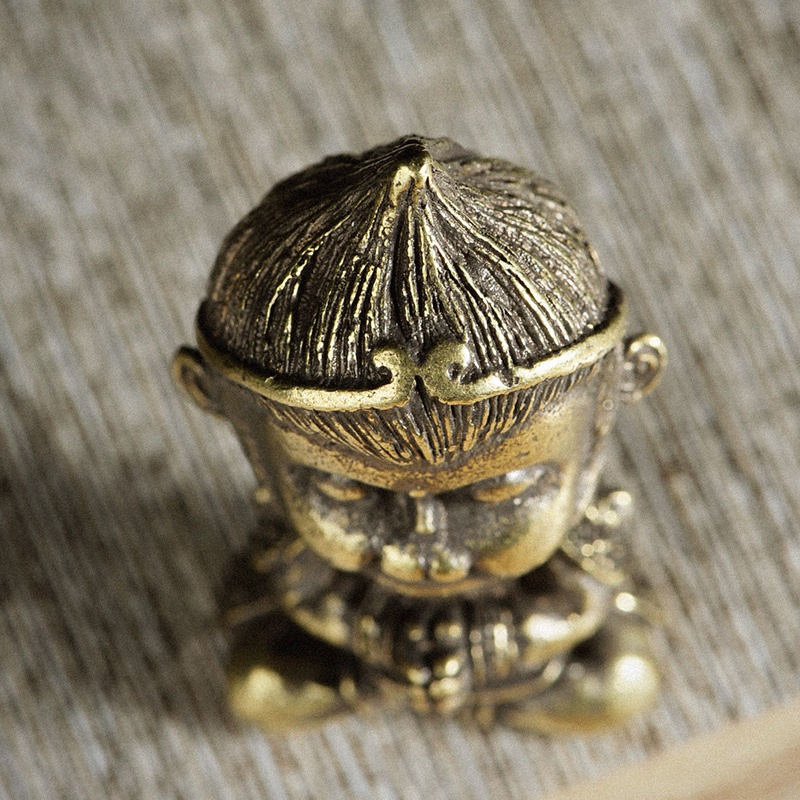 Monkey King Fish Tank ภูมิทัศน์ตกแต่ง Monkey King ทองแดงบริสุทธิ์ชา ...