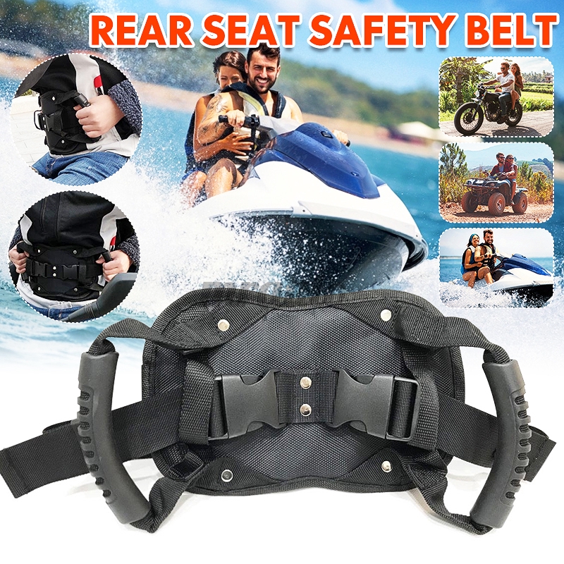 Durable Motorcycle UTV Pillion Passenger Handles Grip Safety Grip Waist ...