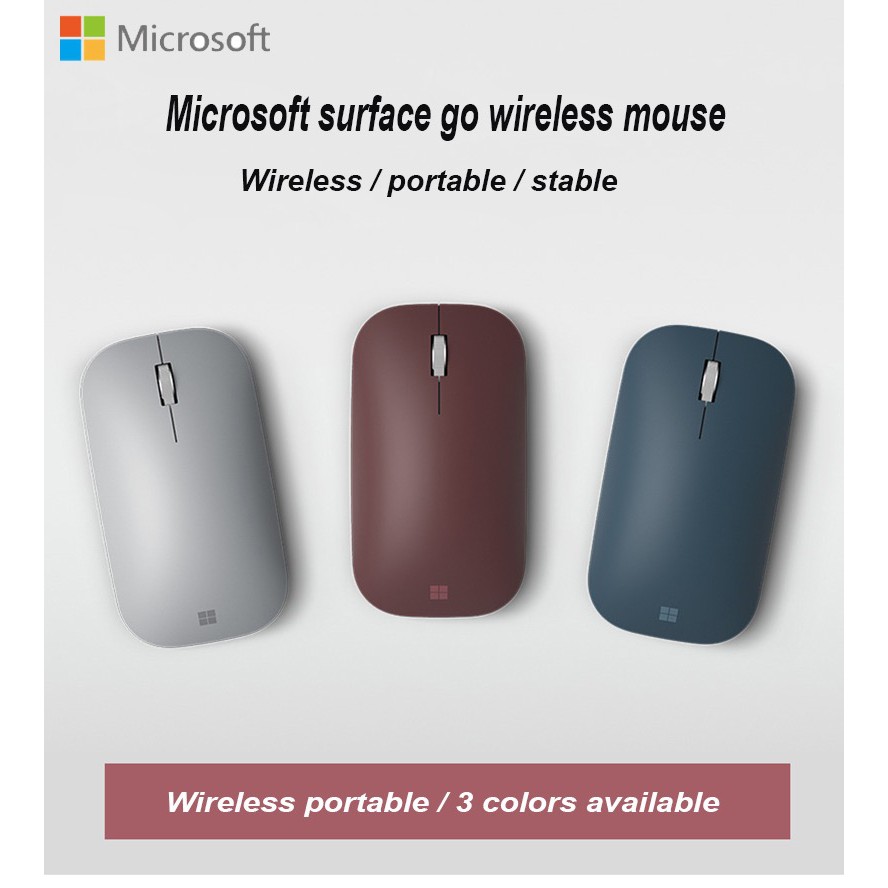 Microsoft Surface go Bluetooth Mouse Bluetrack Technology Laptop ...