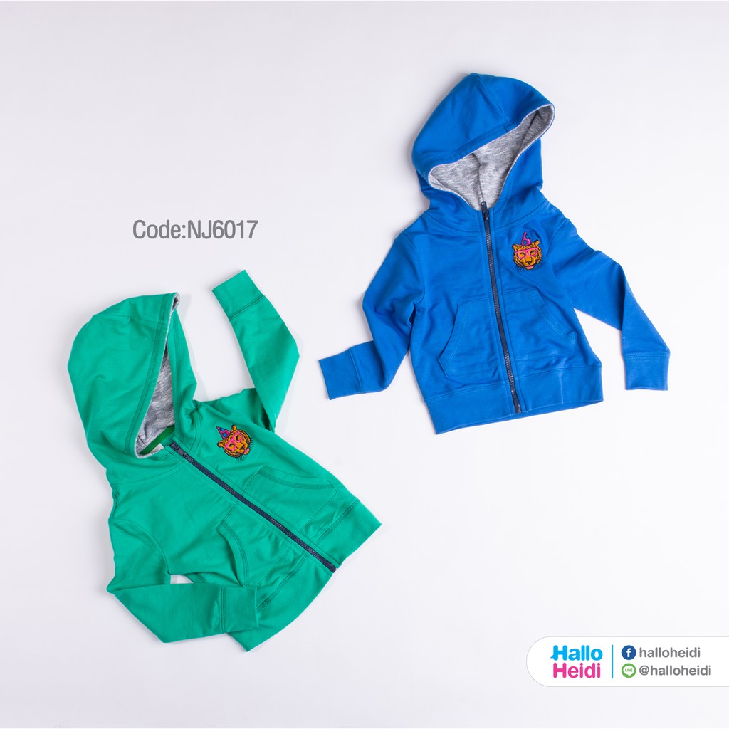เสื้อกันหนาวเด็กผู้ชาย Hallo Heidi ฮัลโหล ไฮดี้ ผ้านิ่ม หนา งานเนียบ ...