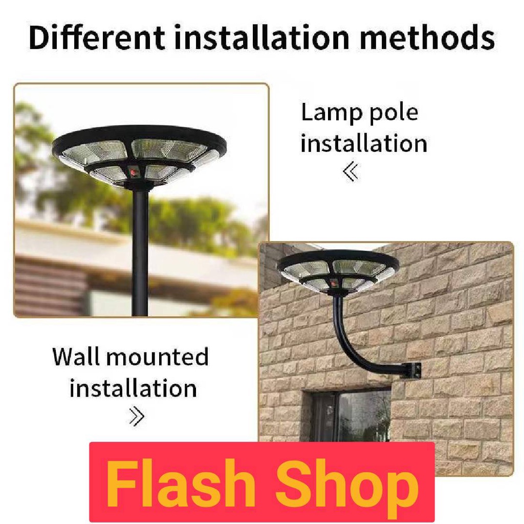 ของแท้ โปรแรง UFO 200000W ใหญ่สุด 55cmSolar Cell โคมไฟถนนโซล่าเซลล์ UFO Square Light ไฟถนนโซล่า ...