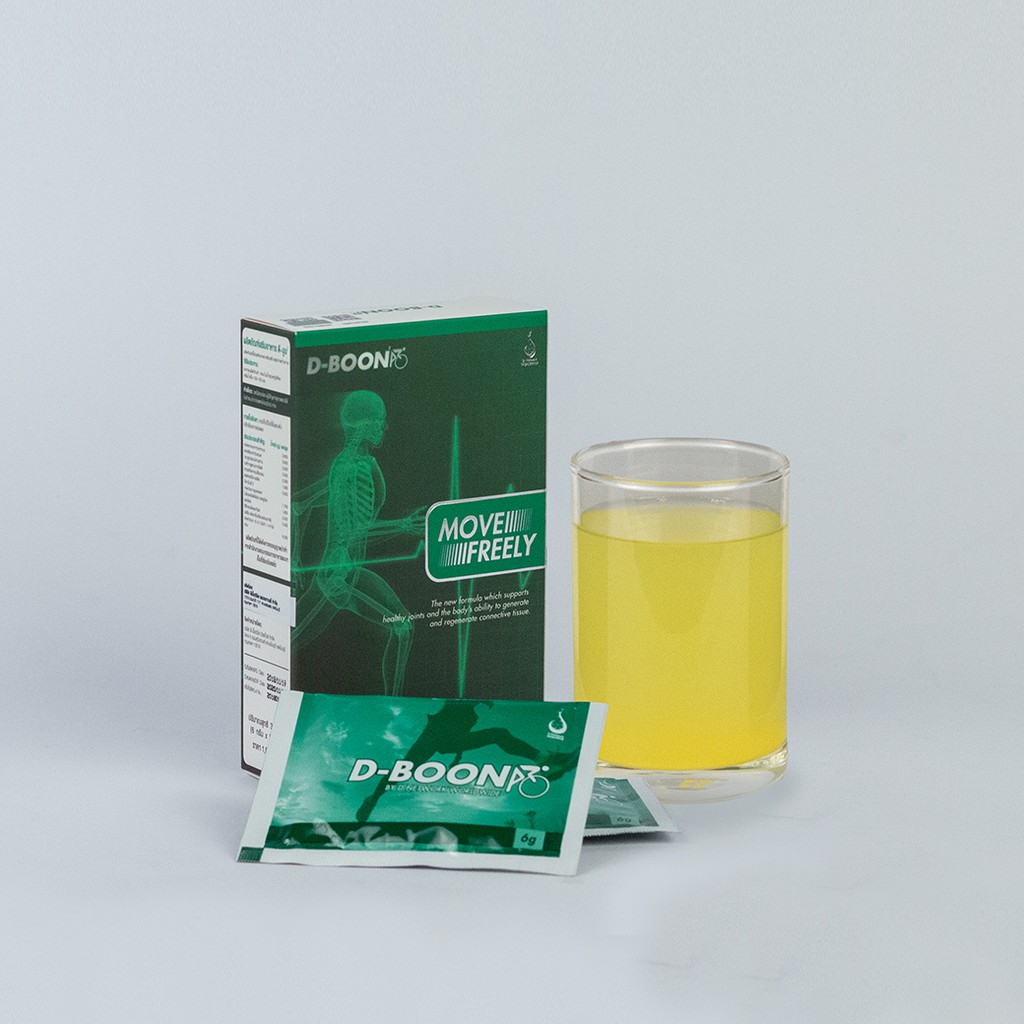 ดีบูน (D-Boon) ดีบูเน่ (D-Boone) แบบผงชงดื่ม - สำหรับกระดูกและข้อ D ...