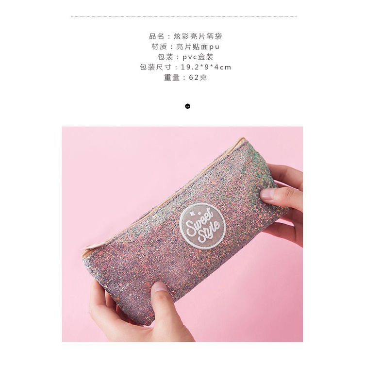 sBNq เวอร์ชั่นเกาหลีของสีทึบสร้างสรรค์ที่เรียบง่ายความจุขนาดใหญ่ขนาด ...