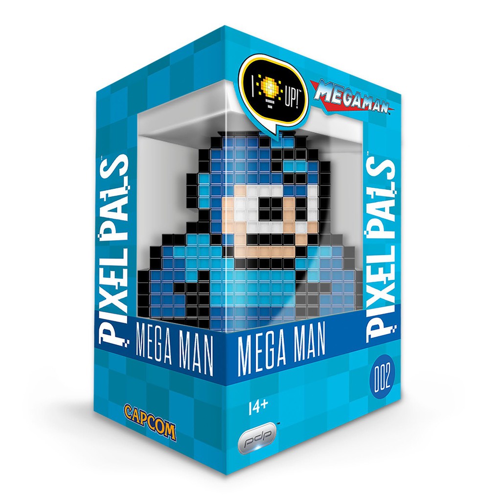 PDP Pixel Pals Capcom Mega Man Collectible Lighted Figure ...