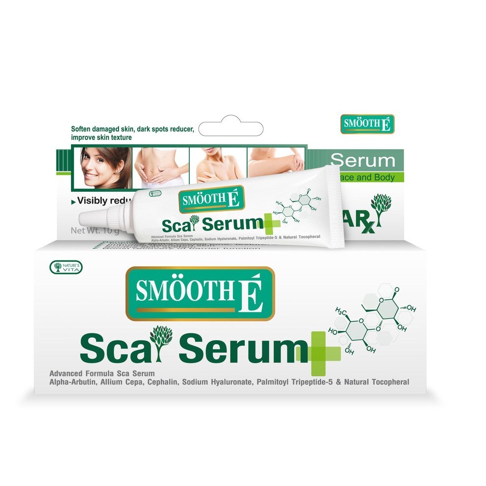 Smooth E Scar Serum Advanced Formula 10กรัม สมูท อี สมูท สกา เซรั่ม ...