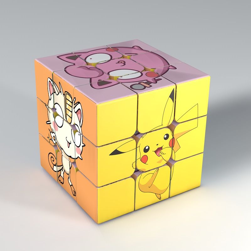 in stock, Third-Order,Rubik's Cube,Toy, Cartoon Cartoon Children's Gift ...