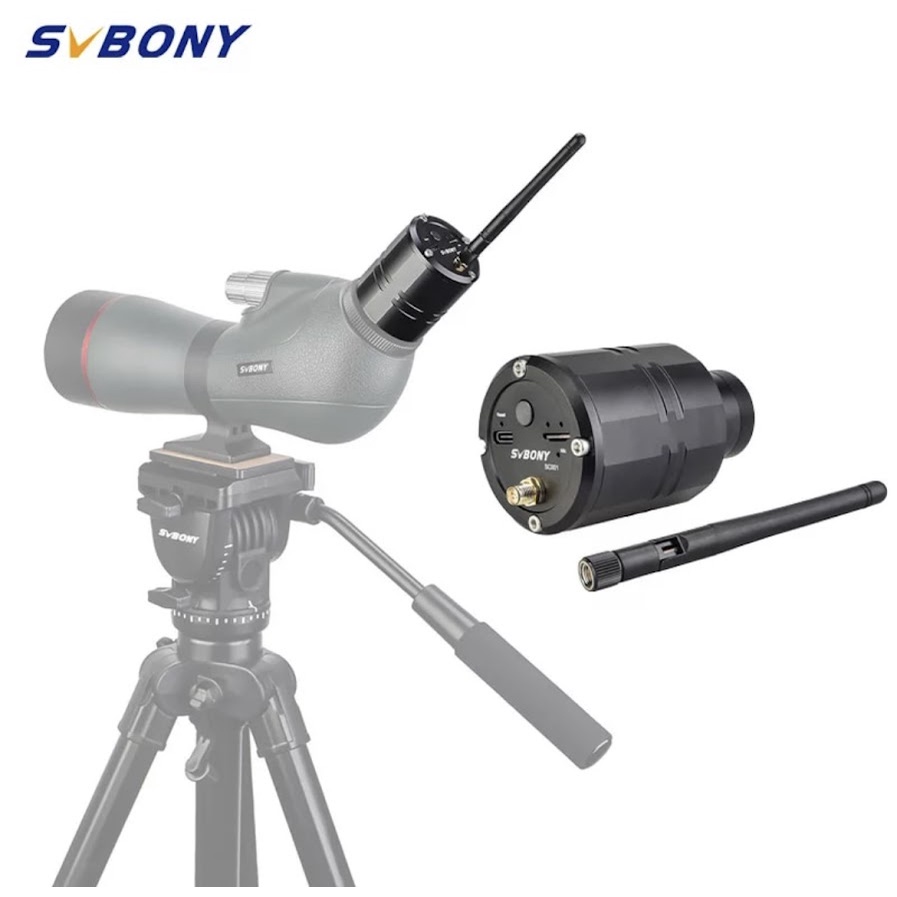 SVBONY SV601 กล้องจุลทรรศน์มืออาชีพ HD 40X-1600X แบบพกพาทางชีวภาพอิเล็กทรอนิกส์แบบคู่แสงโฟกัส ...