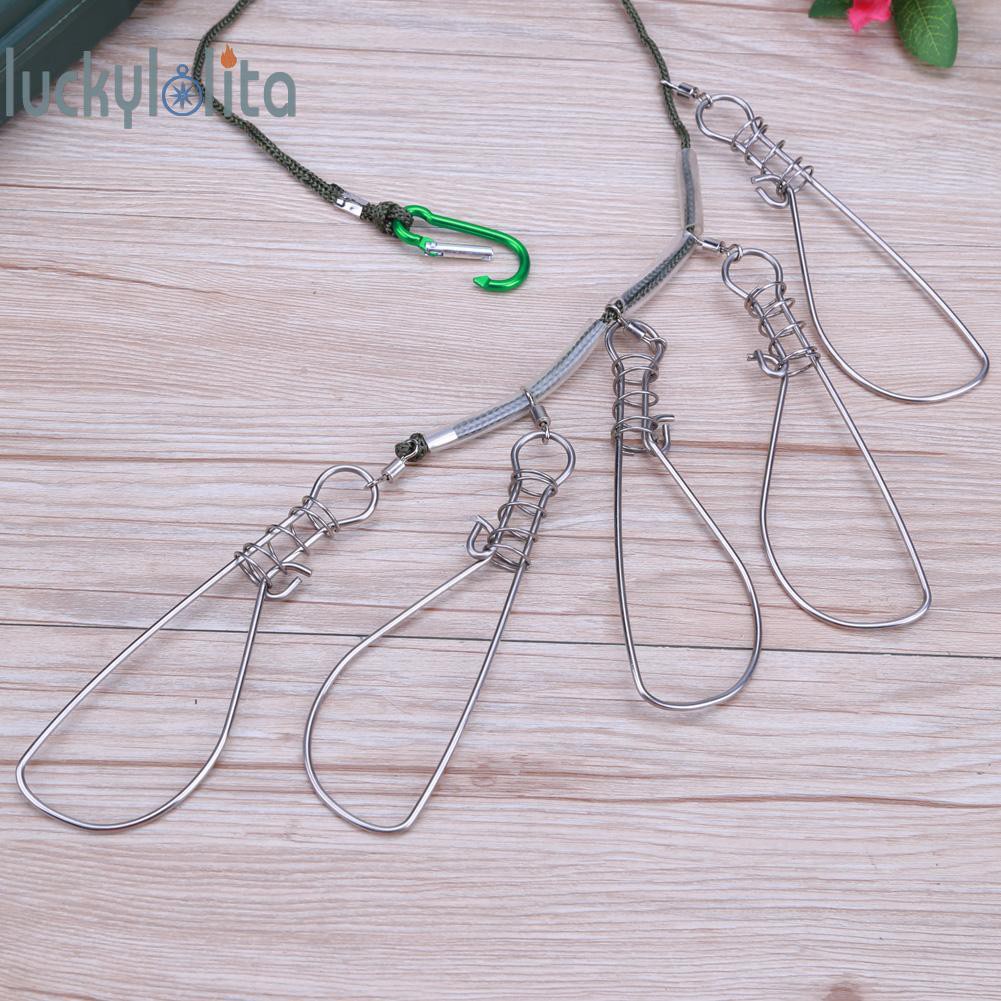 Luc-COD Outdoor Sports FishLock Stick Stainless Steel Fish Buckle Fish ...