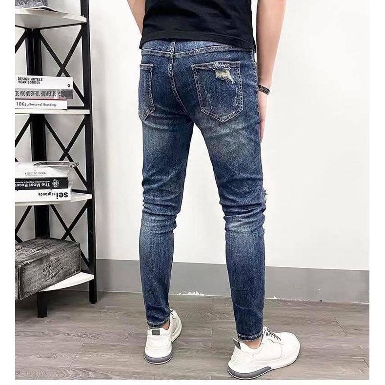 ์No.1083 กางเกงยีนส์ผู้ชาย ขายาว - aum_shop999 - ThaiPick