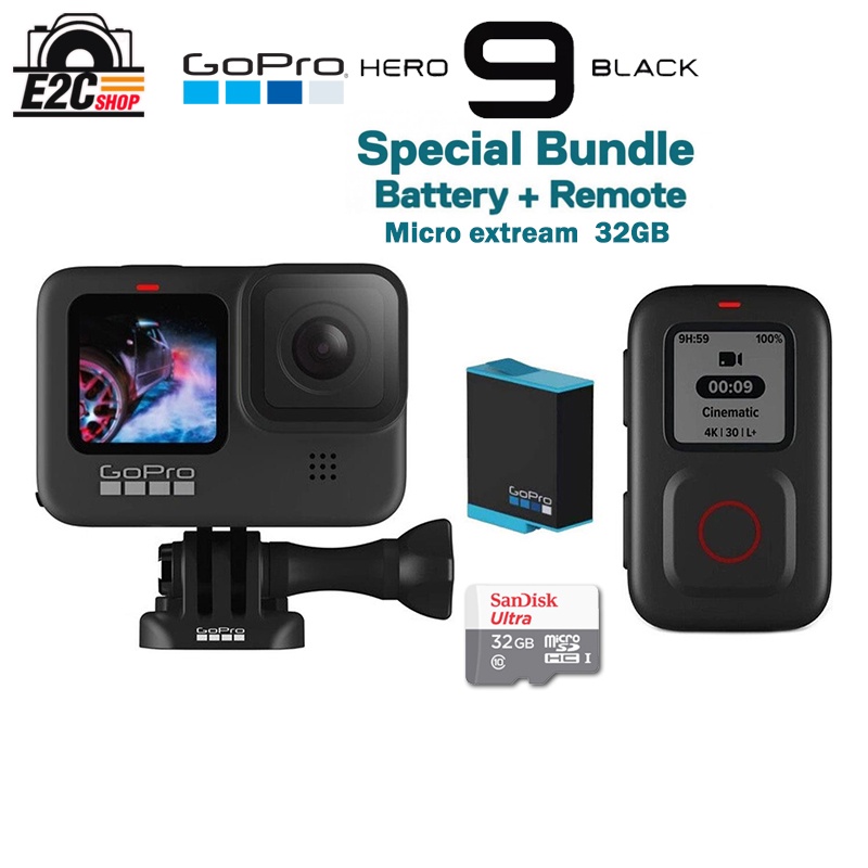 GoPro Hero 9 Bundle ฟรี Battery รีโมท ของแท้ ประกันศูนย์ - e2c_shop ...