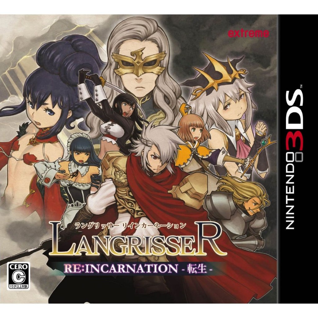 Nintendo 3DS เกม 3DS Langrisser Re Incarnation Tensei Legend Box (By ...