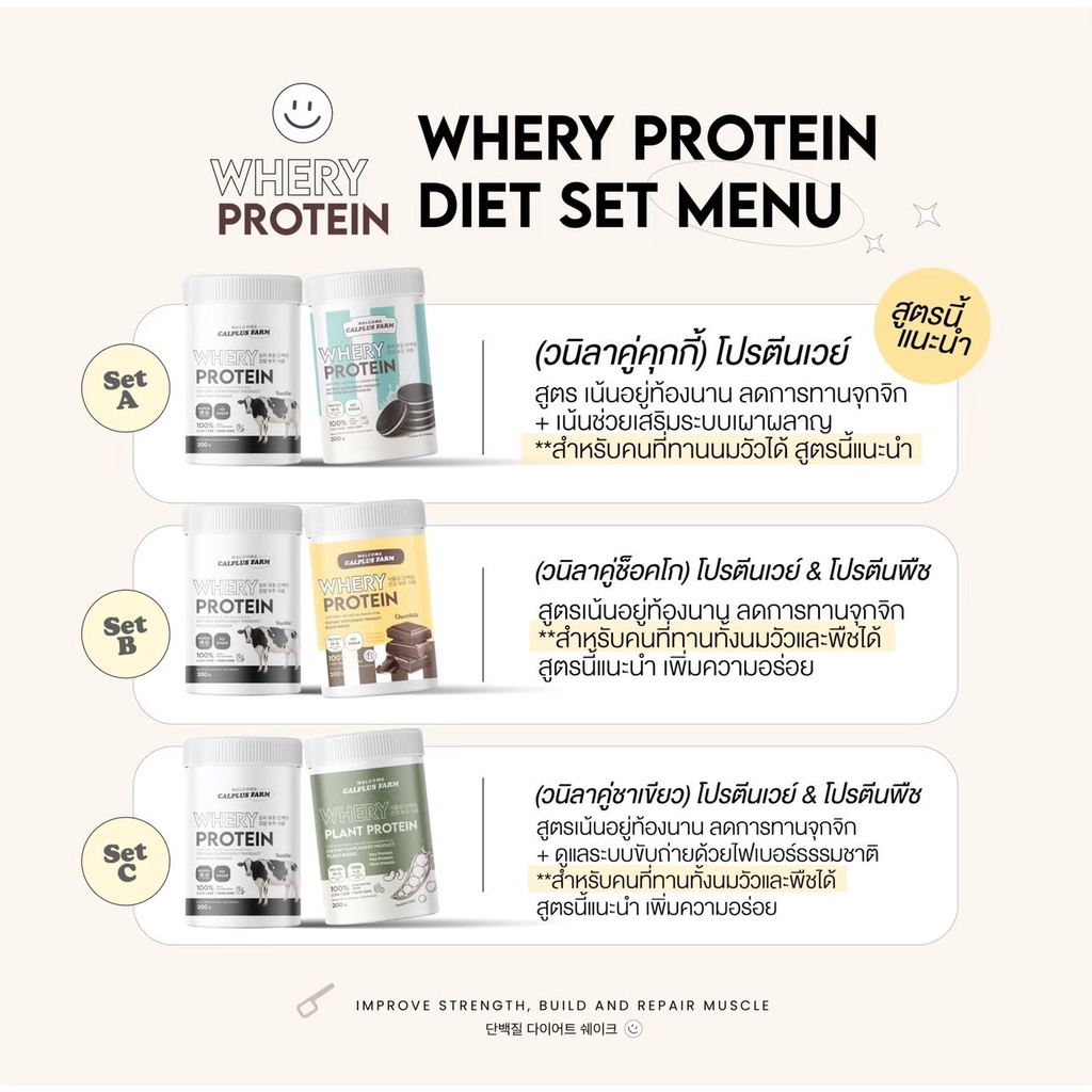 (ส่งฟรีของแถม) เวย์โปรตีน Calpus ของแท้ Whey Protein (แถมโปรตีนเม็ดแก้ว ...