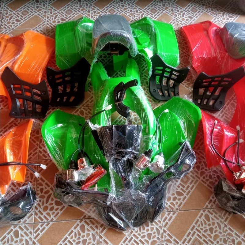 เฟรมชุดสี ATV ตัวกลางทรงซูนีโอะ 110-125cc - beet_27 - ThaiPick