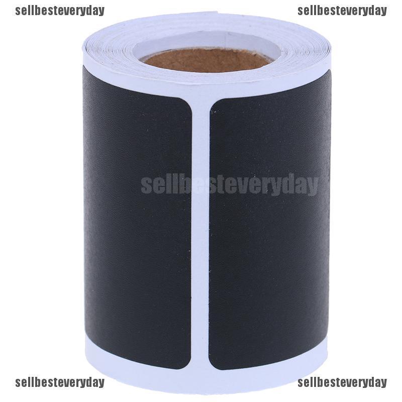 SETH 120pcs Waterproof Chalkboard Kitchen Spice Label Stickers Jam Jar ...