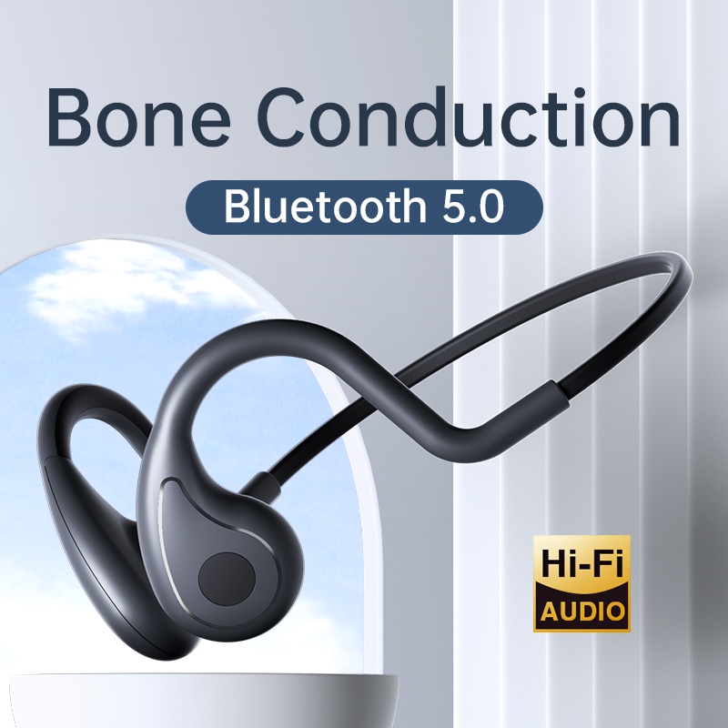 LeTi Bone Conduction Bluetooth Earphone wireless Headphone MP3 Stereo ...
