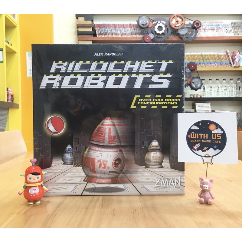 Ricochet Robots (ภาษาอังกฤษ) บอร์ดเกม ลิขสิทธิ์แท้ วิทอัสบอร์ดเกมคาเฟ่ Board Game ...