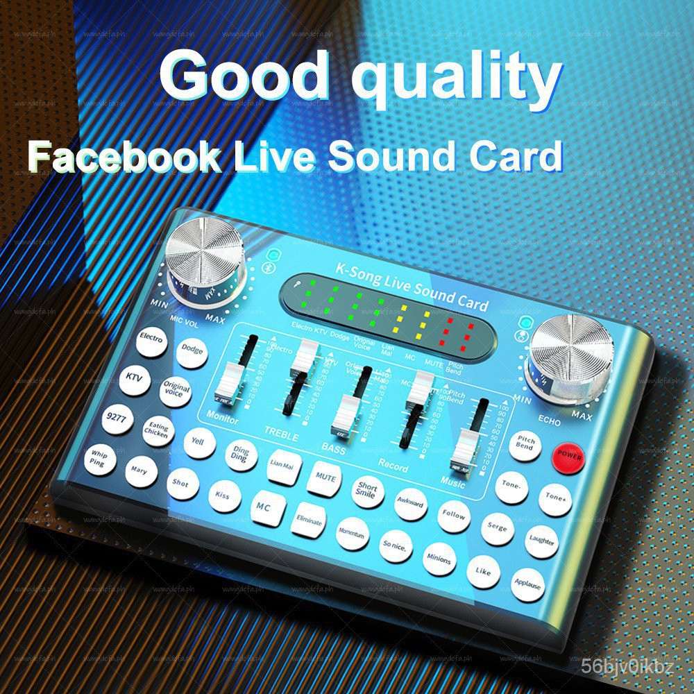 LeKD ⚡In Stock⚡V8/V8 pro/F9 Sound Card Audio USB Headset Microphone ...