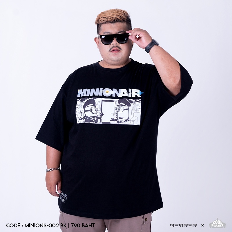 OFFICIAL STORE BERRER เสื้อยืด MINIONS ไซซ์ใหญ่ - berrer_official - ThaiPick