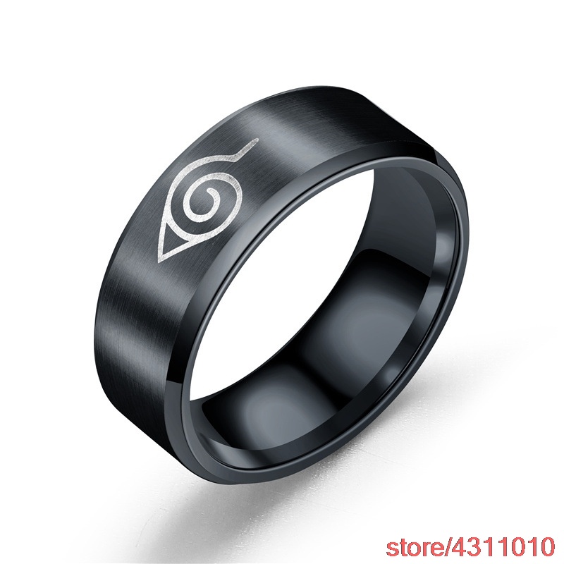 วิกผมAnime coslay konoha finger Rings fashion unk Men women Rings ...