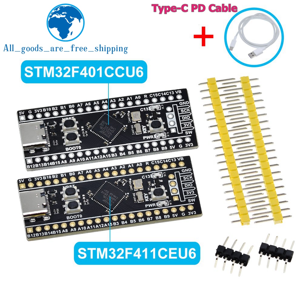แผ่นบอร์ด STM32F401CCU6 STM32F411CEU6 STM32F4 STM32F401 สําหรับ Arduino - kmust.th - ThaiPick