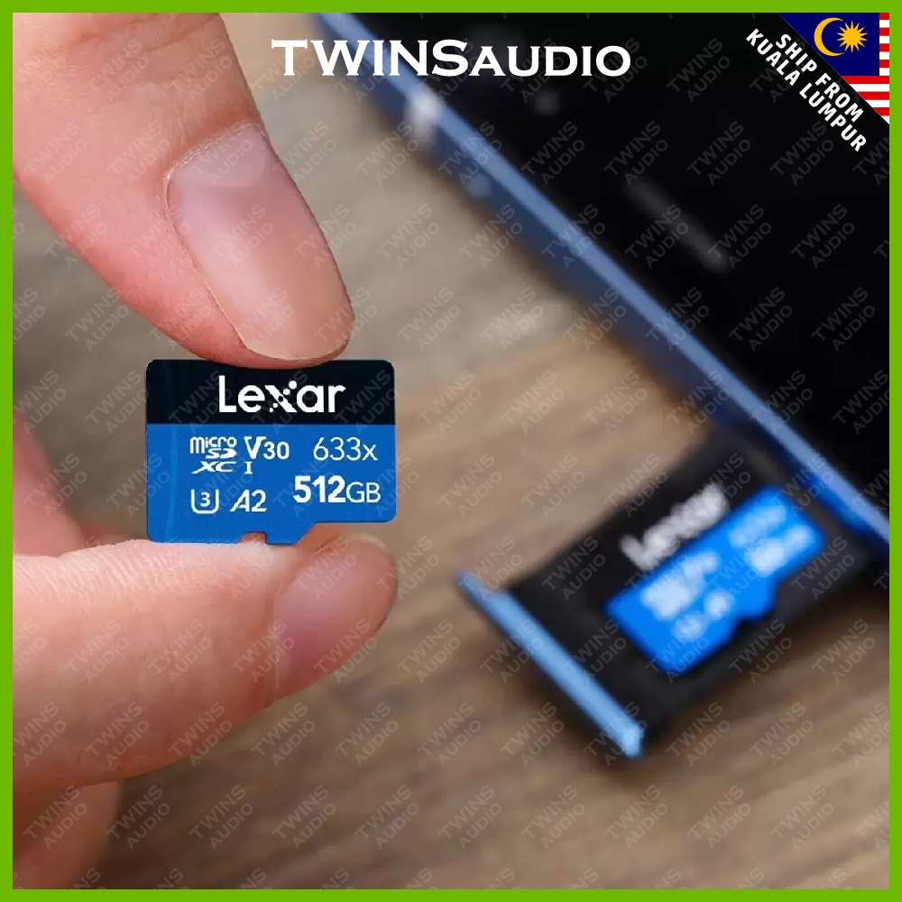 Lexar Micro SD - High-Performance 633x 32GB - 64GB microSDHC UHS-I ...