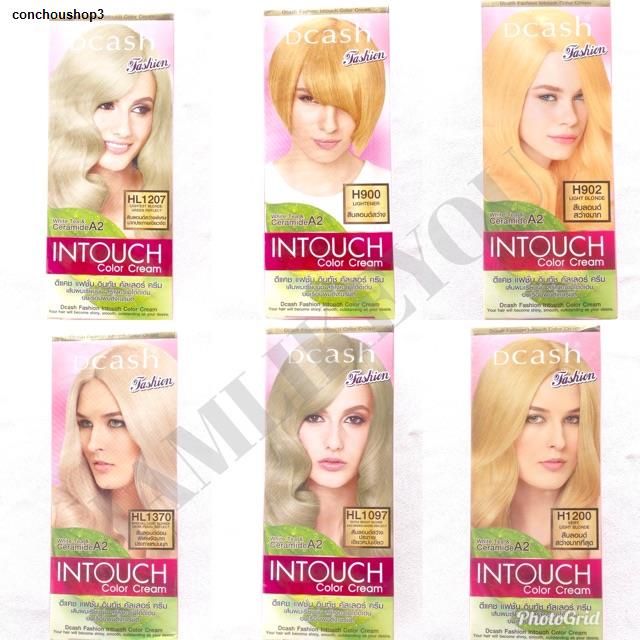 จัดส่งจากกรุงเทพฯ ส่งตรงจุดDcash Natural Intouch Color Cream อินทัช ...