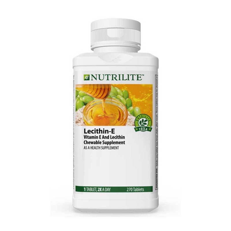 เลซิติน อี Lecithin-E ขนาด 150 เม็ด และขนาด 270 เม็ด EXP.122024 (ของ ...