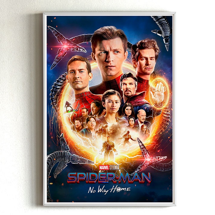 Spider-Man No Way Home (2021) Poster โปสเตอร์ สไปเดอร์เเมน Peter Parker ...